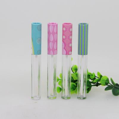 China Food Grade Paper Composite Cans 10000pcs Custom Embossed Logo Lip Gloss Jars for sale