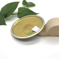 China 307# 83mm Aluminum Easy Open Lid for Food Cans - 0.20-0.22mm Thickness Food Grade Metal Cap for sale