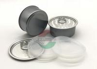 China 100ml Easy Open Ring Pull Tin Can - Food Grade Hemp Packaging Container Φ65×30mm 80ml Capacity for sale