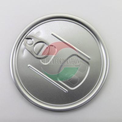China Recyclable 99mm 401# Aluminum Foil Lids Dry Powder Full Easy Open Ends for sale