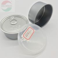 China Customized Labeling Tin Plate Cans For Packging Cannabis / Beans ISO9001 for sale