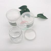 China 150ml 250ml 350ml Clear PET Wide Mouth Plastic Jars for Pet Food Packaging for sale