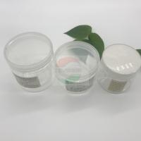 China 150ml 250ml 350ml Clear PET Wide Mouth Plastic Jars for Pet Food Packaging for sale