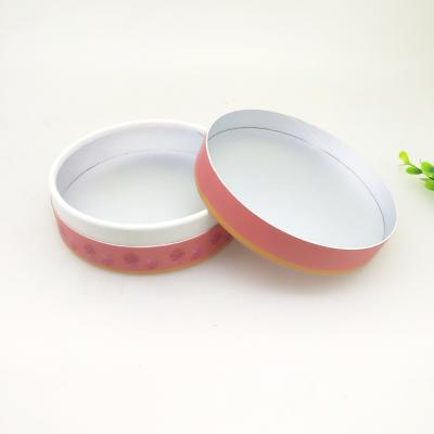 China Hot Stamping Chocolate Paper Box Aluminum Foil Cylinder Packaging Food Tube 130mm x 30mm for sale