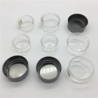 China 100ml Mini Canning Jars with Ring Pull Cover and Plastic Lid Smell Proof 65.5mm for sale
