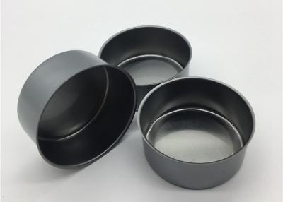 China 65x30mm 80ml 3.5G Metal Tin Containers with Lids Small Dry Herb Packaging Can for sale