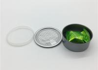 China 65x30mm 80ml 3.5G Metal Tin Containers with Lids Small Dry Herb Packaging Can for sale