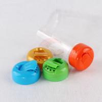 China Panton Color 380ml Pepper Plastic Jar With Shaker Pressing Cap OEM ODM for sale
