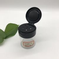 China 70ml Transparent Empty Mini Spice Jars With Hole In Cover , Plastic Food Bottles for sale