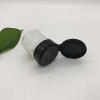 China 70ml Transparent Empty Mini Spice Jars With Hole In Cover , Plastic Food Bottles for sale