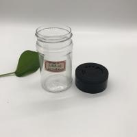 China 200ml Plastic Spice Jars With Shaker Top Lid For Salt And Pepper Packaging for sale