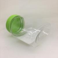 China Food Grade PET Plastic Jars 100ml to 1000ml Clear Candy Cans with Lids for sale