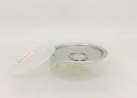 China 100ml Clear Plastic Cylinder For Dry Fruit / Nut BPA Free Leak Proof for sale