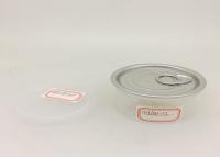 China 100ml Clear Plastic Cylinder For Dry Fruit / Nut BPA Free Leak Proof for sale