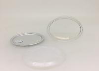 China 100ml Clear Plastic Cylinder For Dry Fruit / Nut BPA Free Leak Proof for sale