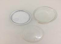 China 100ml Clear Plastic Cylinder For Dry Fruit / Nut BPA Free Leak Proof for sale