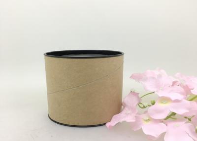 China Custom Paper Tube with Metal Lid Packaging - 99mm Diameter x 140mm Height - Food Grade Biscuit Cookie Box for sale