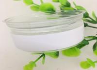 China Convenient Hand Sealable Small Clear Plastic Cylinder With Label Sticker for sale