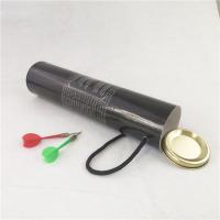 China Red Wine Glass Bottle Packaging Tube Boxes With Rope Handle UV Coating for sale