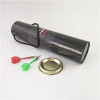 China Red Wine Glass Bottle Packaging Tube Boxes With Rope Handle UV Coating for sale