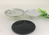 China 100ml PET Round Jar with Easy Open Lid for Herb Food Storage ISO9001 SGS for sale