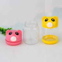 China Cute Christmas / Halloween Candy Packaging Bottles With Embossing Logo for sale