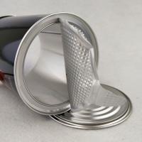 China Roasted / Salted Peanuts Easy Open Tin Plate Cans / Custom Volume Metal Tin Can for sale