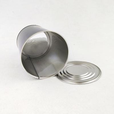 China Custom Printed 250g Coffee Tin Cans with 73mm Diameter × 100mm Height - Food Grade Packaging with CMYK Logo Printing for sale