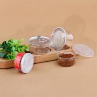 China Food Grade PET Clear Plastic Jar 100ml 120ml Small Capacity Airtight Can for Oil Spice Powder for sale