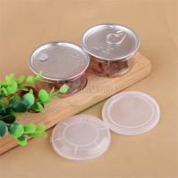 China Food Grade PET Clear Plastic Jar 100ml 120ml Small Capacity Airtight Can for Oil Spice Powder for sale