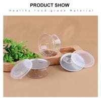 China Clear PET Plastic Jar 50ml-1000ml Food Grade Cylinder Container for sale