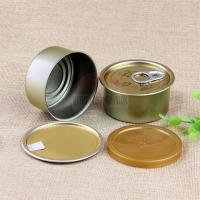 China FDA Empty Tin Cans 65mm x 30mm with Pop Top Ring Pull for Food Packaging - 20,000 MOQ for sale