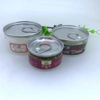 China Recyclable 100ml Small PET Plastic Can With Alu  Easy Open Lid Damp - Proof for sale