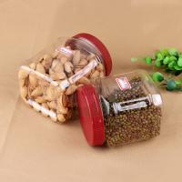 China Eco - Friendly 20oz Square Pet Jar For Nuts Packaging 660ml  ISO 9001 for sale