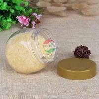 China 225ml Small Transparent Plastic Jar For Dry Fruit / Cookies Waterproof for sale
