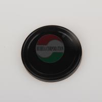 China Food Grade PE Cover 73mm Multi Color Water Proof Flip Off Cap for Paper Cans for sale