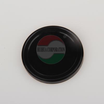 China Food Grade PE Cover 73mm Multi Color Water Proof Flip Off Cap for Paper Cans for sale