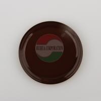 China Food Grade PE Cover 73mm Multi Color Water Proof Flip Off Cap for Paper Cans for sale