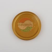 China Food Grade PE Cover 73mm Multi Color Water Proof Flip Off Cap for Paper Cans for sale
