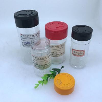 China 150ml PET Plastic Spice Shaker Container - 55mm to 100mm Diameter Options with Food Grade Certification for sale