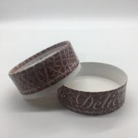 China 100*60mm Coloured Base Round Paper Cosmetic Packaging Paper Can for sale
