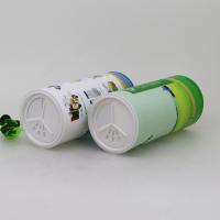 China Food Grade Shaker Lid Paper Tube 65mm x 145mm Seasoning Packaging for sale