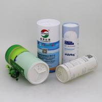 China Food Grade Shaker Lid Paper Tube 65mm x 145mm Seasoning Packaging for sale