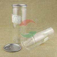 China Recyclable Round Tea Sugar 500ml Clear Pet Jars for sale