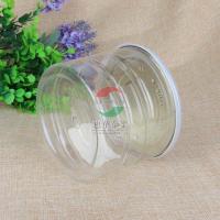 China Dried Food  1200ml 2200ml Clear Pet Jars With 502 EOE Lid for sale