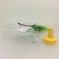 China Airtight 450ml 550ml 580ml Clear Plastic Honey Jar for sale