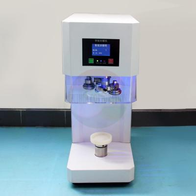 China 0.37kW Automatic Tin Can Sealing Machine - 39-130mm Diameter Range, 600-1800 Cans/Hour Capacity for sale