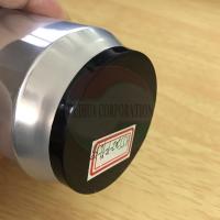 China Soft Drink Tin Cans Black White 202 53mm Clear Plastic Lids for sale