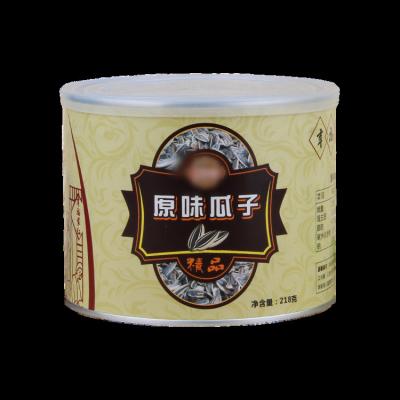China Customized Kraft Paper Tube 83.3mm Diameter for Sunflower Seeds Nut Food Packaging for sale