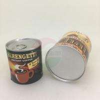 China Aluminum Easy Open End Lid Paper Cans Packaging For Powder for sale